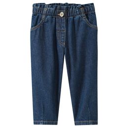 Topomini Baby Paperbag-Jeans mit Used-Waschung