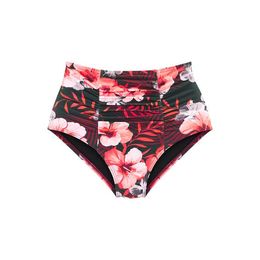 Lascana Highwaist-Bikini-Hose 'Loria' mehrfarbig Gr. 38. Nachhaltig.
