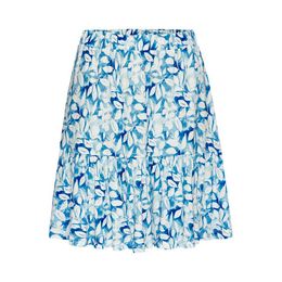 Vivance Minirock 'mit Volant in sommerlichem Alloverprint' mehrfarbig Gr. 40 f&uuml;r Damen. Figurumspielend. Nachhaltig.