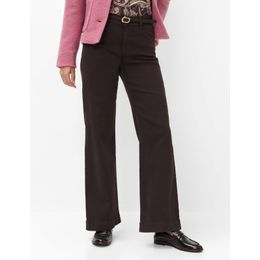 Brax Damen 5-Pocket-Jeans "Style MAINE"dunkelbraun, Gr. 21, Denim/Jeans, 94% Baumwolle, 4% Polyester, 2% Elasthan, Jeans