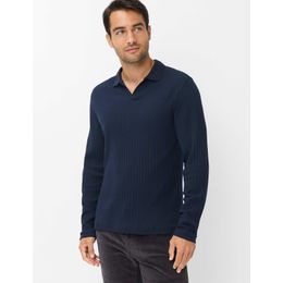 Brax Herren Poloshirt "Style PRINCETON"navy, Gr. M, 96% Baumwolle, 4% Elasthan, Shirts