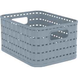 Rotho Korb COUNTRY misty blau