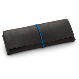 Etui Sattlerleder, schwarz
