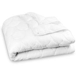 ZOLLNER Bettdecke,, Wei&szlig;, Textil, 240x220 cm, Oeko-Tex&reg; Standard 100, Schlaftextilien, Bettdecken, 4 Jahreszeiten Bettdecken