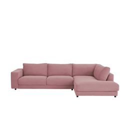 Jette Home Ecksofa Cord Sila rosa/pink Ma&szlig;e (cm): B: 325 H: 85 T: 224.0 &raquo; H&ouml;ffner