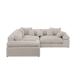 Smart Ecksofa Lianea beige Ma&szlig;e (cm): B: 278 H: 86 T: 278.0 &raquo; H&ouml;ffner
