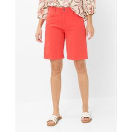 Brax Damen Bermuda Style MAINE B HIBISCUS, Rot, Gr. 46