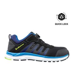 ALBATROS Sicherheitsschuh S1PS Breeze QL Impulse Unisex Damen Herren 40 Schwarz