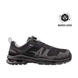 ALBATROS Sicherheitsschuh S7S Halo QL Unisex 44 Schwarz