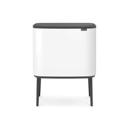 Brabantia Abfalleimer, Wei&szlig;, Kunststoff, 34 L, 54x68x31.5 cm, K&uuml;chen, K&uuml;chenausstattung, M&uuml;lleimer