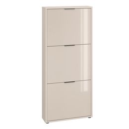 Boxxx Schuhkipper, Kaschmir, Kunststoff, 60x137x17 cm, Typenauswahl, Beim&ouml;bel erh&auml;ltlich, stehend, Garderobe, Schuhaufbewahrung, Schuhkipper