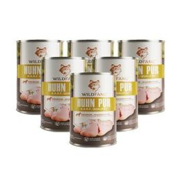 Wildfang Nassfutter Huhn pur 6x800 g