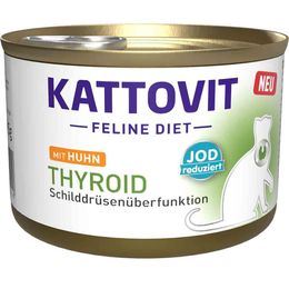 Kattovit Feline Thyroid mit Huhn 185g