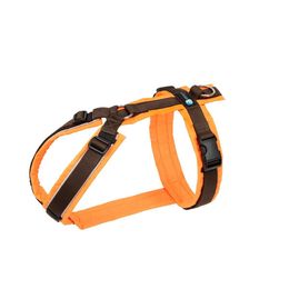 Annyx Brustgeschirr Protect leuchtorange/ braun S