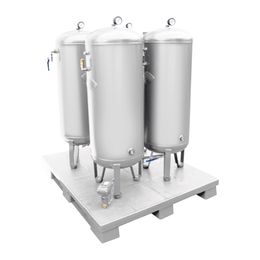 Aerotec Kesselbatterie 4 x 90L - 11 bar verzinkt (2015102)