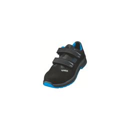 Uvex Sandalen 2 trend S1P blau schwarz Weite 11 Gr. 52 (6936252)