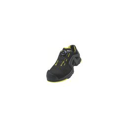 Uvex Halbschuhe 1 support S1P schwarz gelb Weite 10 Gr. 45 (6568145)