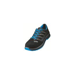 Uvex Halbschuhe 2 trend S2 blau schwarz Weite 12 Gr. 39 (6939939)