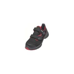 Uvex Sandalen 1 G2 S1P schwarz rot Weite 10 Gr. 42 (6836142)