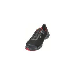 Uvex Halbschuhe 1 G2 S3 schwarz rot Weite 12 Gr&ouml;&szlig;e 52 (6840352)