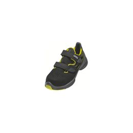 Uvex Sandalen 1 G2 S1 schwarz gelb Weite 10 Gr. 50 (6842750)