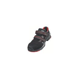 Uvex Sandalen 1 S1P schwarz rot Weite 10 Gr. 35 (8536135)