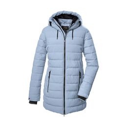 Killtec Damen Steppmantel "KOW 55 WMN QLTD PRK"hellblau, Gr. 48, Obermaterial: 100% Polyester.Futter: 100% Polyester.F&uuml;llung: 100% Polyester, M&auml;ntel,