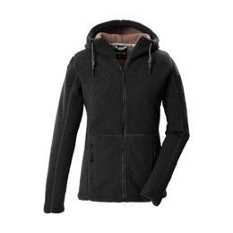 G.I.G.A. by Killtec Damen Fleecejacke "GW 38 WMN KNTFLC JCKT"schwarz, Gr. 44, G.I.G.A. DX BY KILLTEC, Oberseite: 100% Polyester.R&uuml;ckseite: 100% Polyester, Jacken,