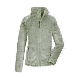 Killtec Damen Fleecejacke "KOW 56 WMN FLC JCKT", gr&uuml;n, Gr. 42, Obermaterial: 100% Polyester, Jacken, Weiche Fleecejacke, verschlie&szlig;bare Taschen,