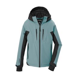 Killtec Jungen Skijacke "KSW 212 BYS SKI JCKT", blau, Gr. 176, Obermaterial: 100% Polyester.Obermaterial 2: 100% Polyester.Futter: 100%