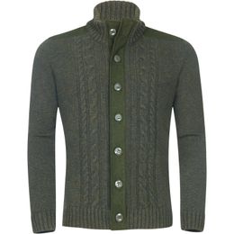 Jagdhund Loden-Strickjacke Ternberg Gr&uuml;n (Gr&ouml;&szlig;e: 52)