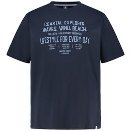 Herren Gro&szlig;e Gr&ouml;&szlig;en | Lerros T-Shirt mit Print Farbe blau Gr&ouml;&szlig;e: 5XL