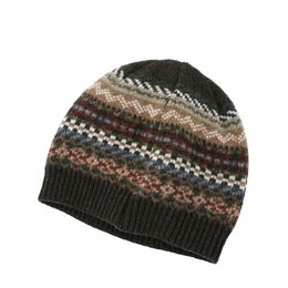 Mey & Edlich Mey & Edlich Herren Insulaner-M&uuml;tze Blau 100 % Wolle