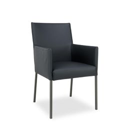 Designstuhl Rolf Benz mit Armlehne 652
