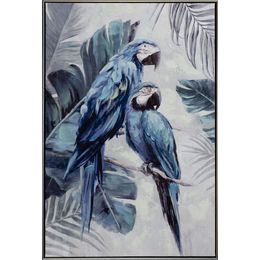 SONSTIGE Gem&auml;lde BLAUE PAPAGEIEN