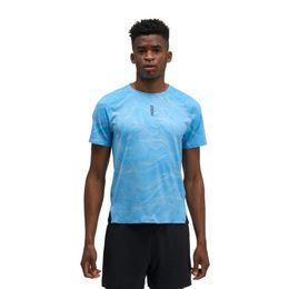 Hoka One One Hoka Everyrun Short Sleeve Bekleidung Herren blau