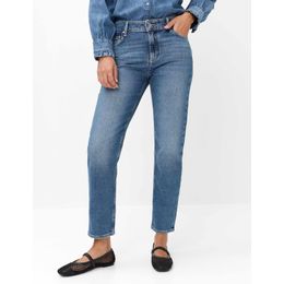 Brax Damen Five-Pocket-Hose Style MADISON S USED REGULAR BLUE, denim blau regular, Gr. 48