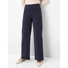 Raphaela by Brax Damen Marlenehose Style LILLYTH FLARED NAVY, dunkelblau, Gr. 46
