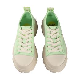 Buffalo Damen Trainingsschuh "Buffalo CADE LACE UP LO", Gr. 39lime, Polyester, unifarben, Schuhe