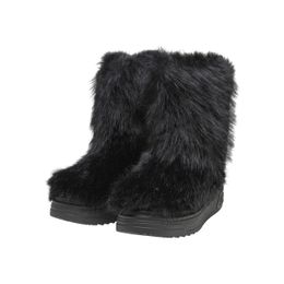 Buffalo Damen Stiefel "Buffalo vectra yeti", Gr. 37schwarz, Kunstfaser, unifarben, Schuhe