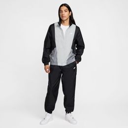 Nike Sportswear Herren Trainingsanzug "M NK CLUB WVN TRK SUIT"schwarz, smoke, Gr. XS, Obermaterial: 100% Nylon, Sportanz&uuml;ge, 2-teiliges Set, aus