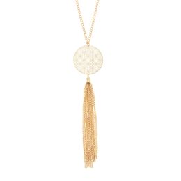 Lascana Damen Lange Kette, goldfarben, Gr&ouml;&szlig;e 0