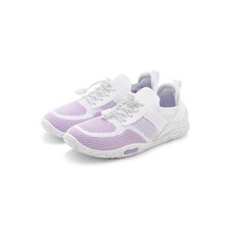 Lascana Sneaker 'Slip-On-Sneaker, Sommer Sneaker,' violett Gr. 41 f&uuml;r Damen