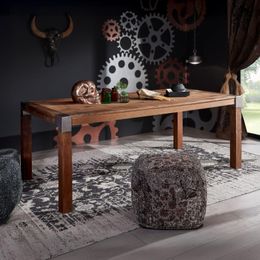 Esstisch Mango 240x100x76 braun lackiert Amsterdam #17