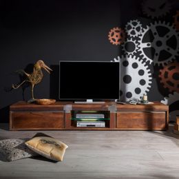 TV-Board Mango 240x48x39 braun lackiert Amsterdam #04