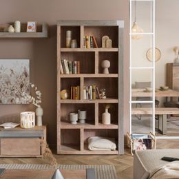 Standregal Akazie 100x35x204 beige lackiert Amsterdam #121