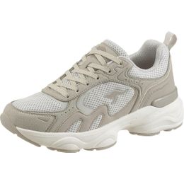 Kangaroos Damen Sneaker mit Mesh hellgrau Gr&ouml;&szlig;e 39
