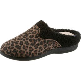 CR&Eacute;ATION L Damen Pantoffel beige-gemustert Gr&ouml;&szlig;e 37