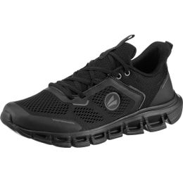 CR&Eacute;ATION L Herren Sneaker aus Lederimitat und Textil schwarz Gr&ouml;&szlig;e 45