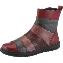 Gemini Damen Stiefelette w&auml;rmend gef&uuml;ttert rot Gr&ouml;&szlig;e 41